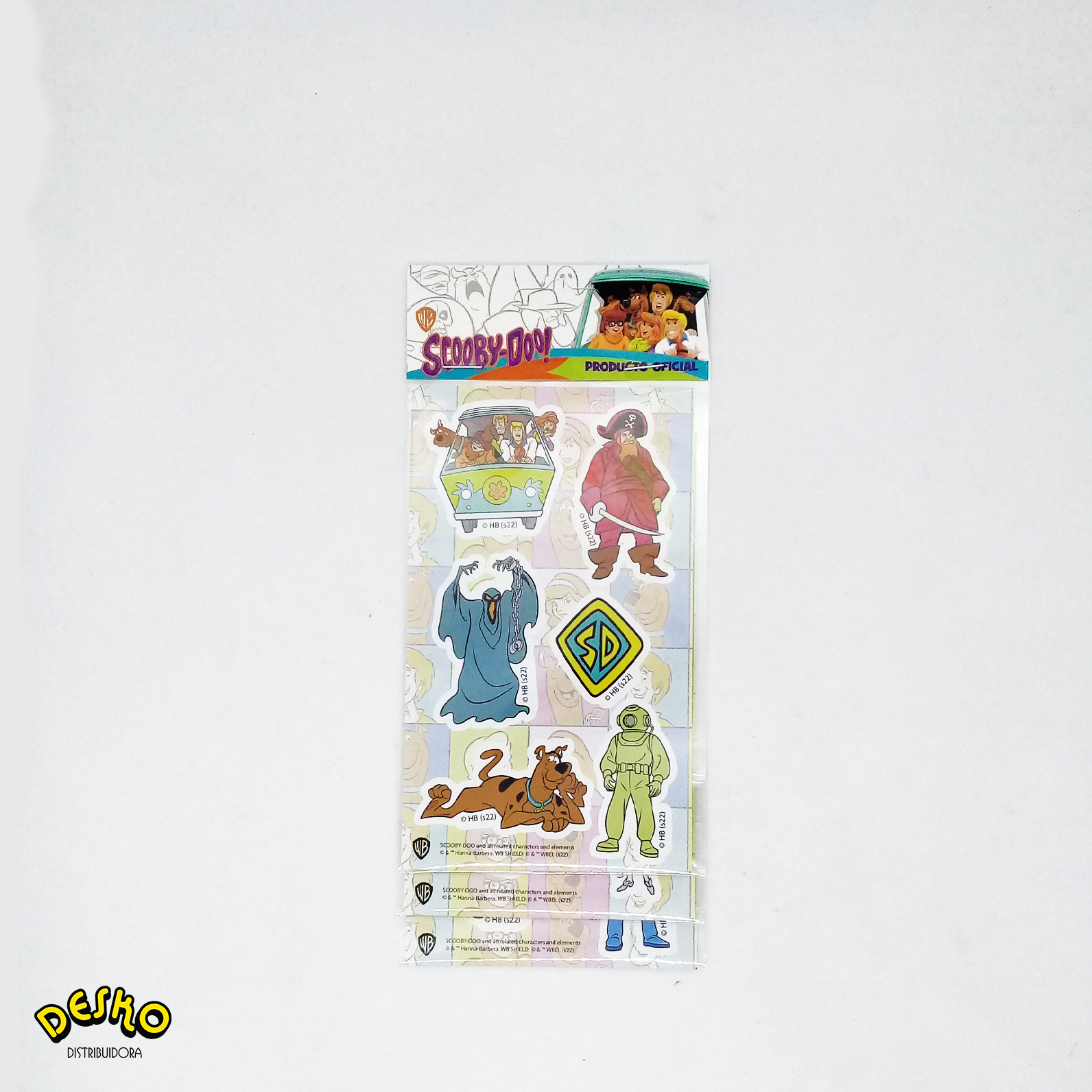Pack Stickers Scooby doo - Catálogo - Desko Distribuidora