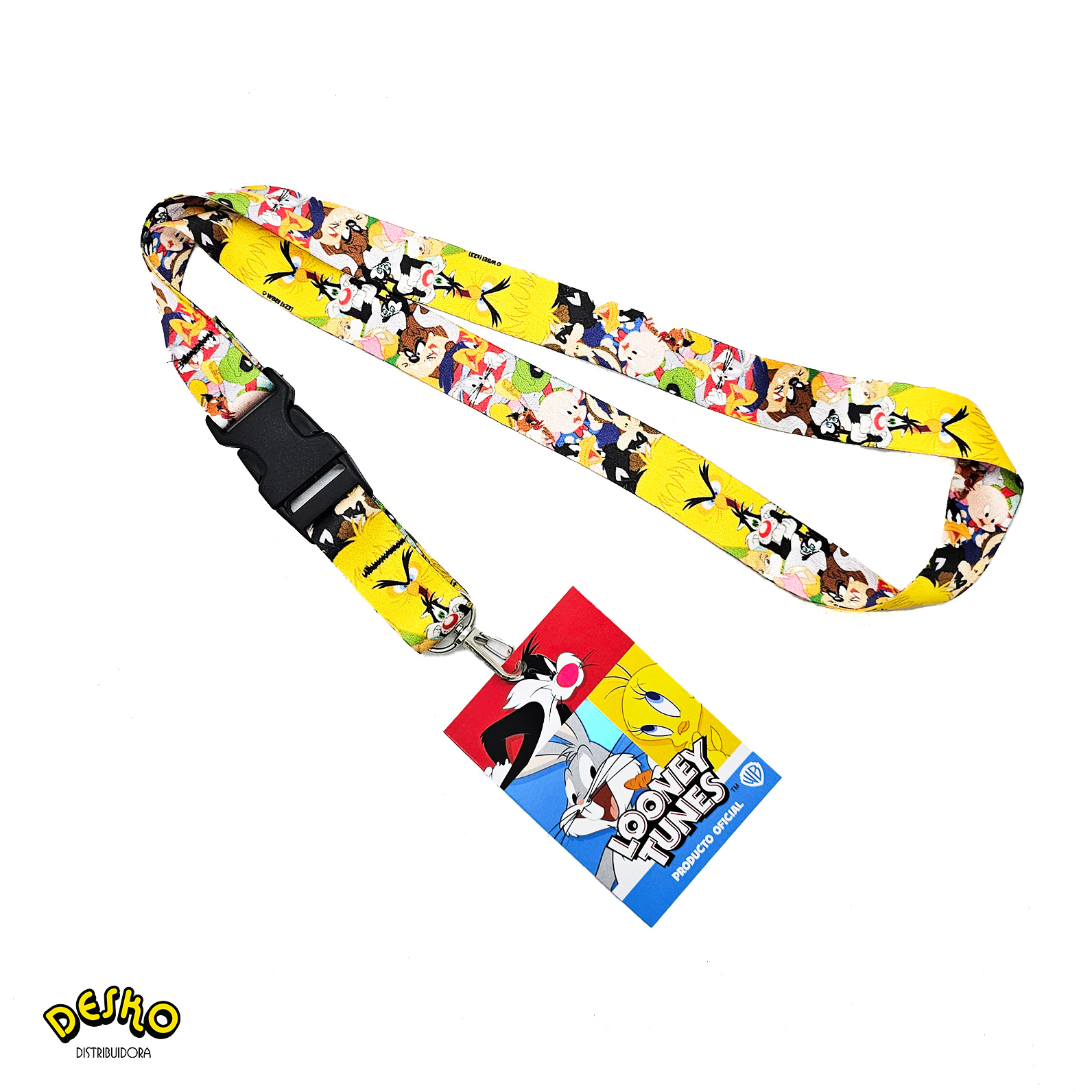 Lanyard Looney Tunes Mosaico - Catálogo - Desko Distribuidora