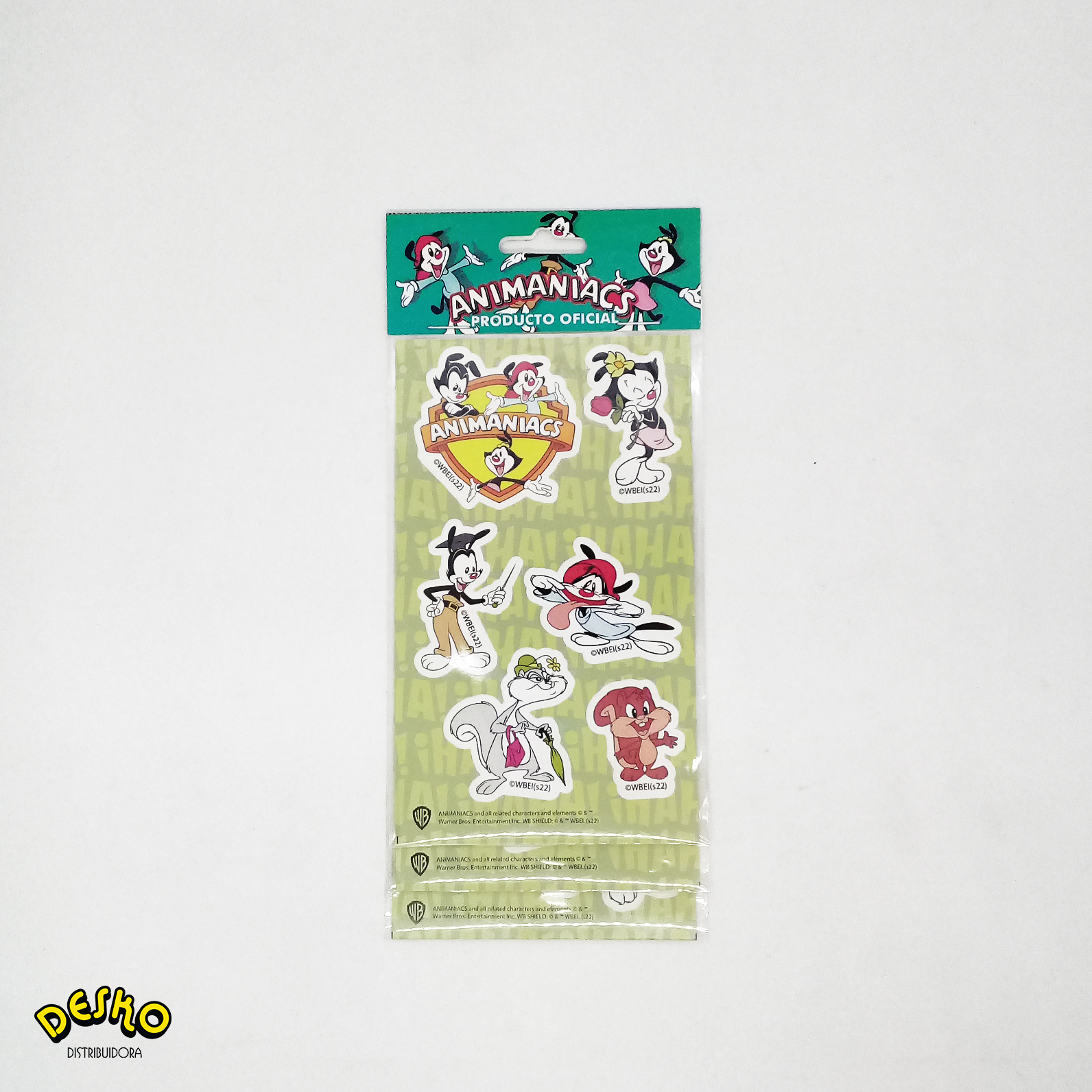 Pack Stickers Animaniacs - Catálogo - Desko Distribuidora